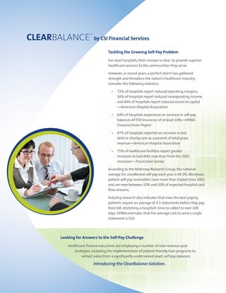 ClearBalance brochure | PDF