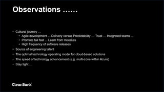 Clear bank nigel walder-presentation | PDF