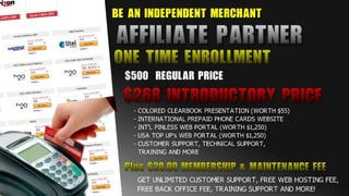World Class Merchant Affiliate Partner Program | PPT