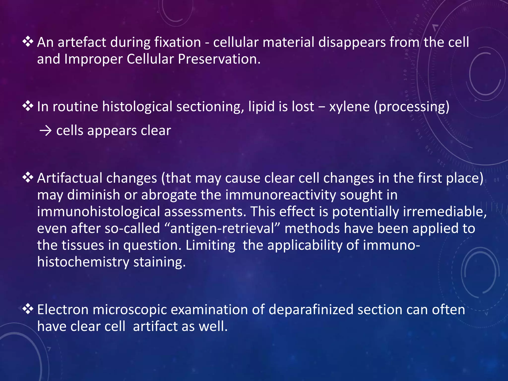 Clear cell lesions of head & neck. | PPTX