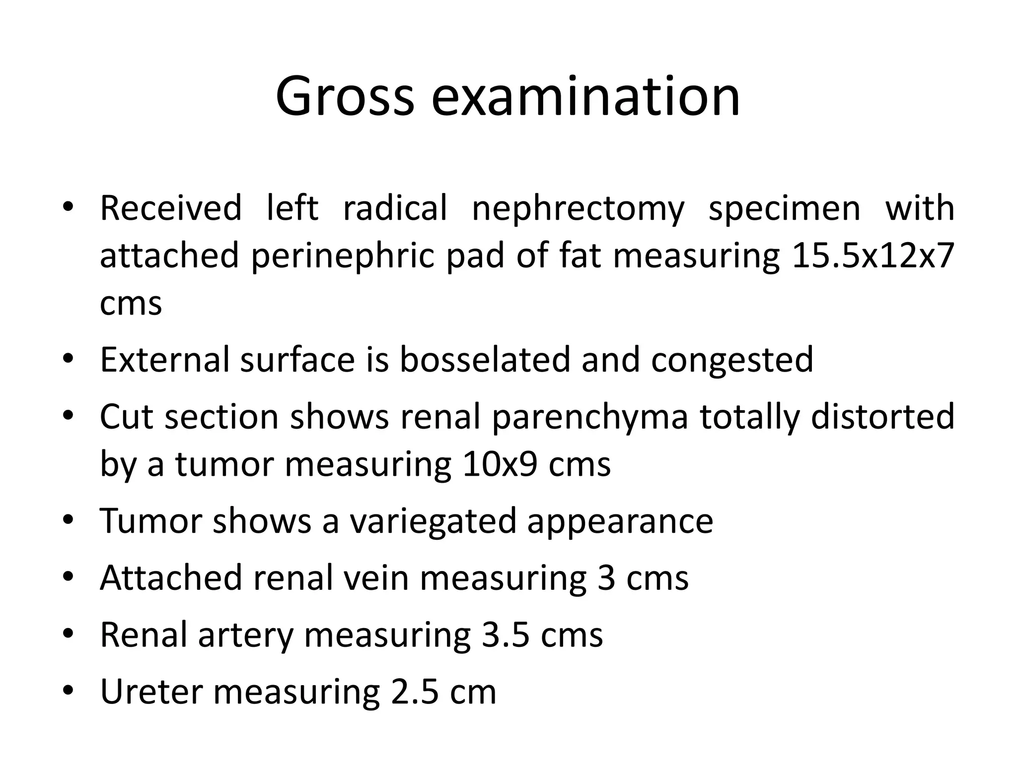 Clear cell variant of renal cell acrcinoma | PPTX