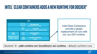 Building a Virtualized Continuum with Intel(r) Clear Containers | PDF | Operating Systems ...