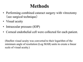Clear Corneal Vit. Combined with Phaco.ppt