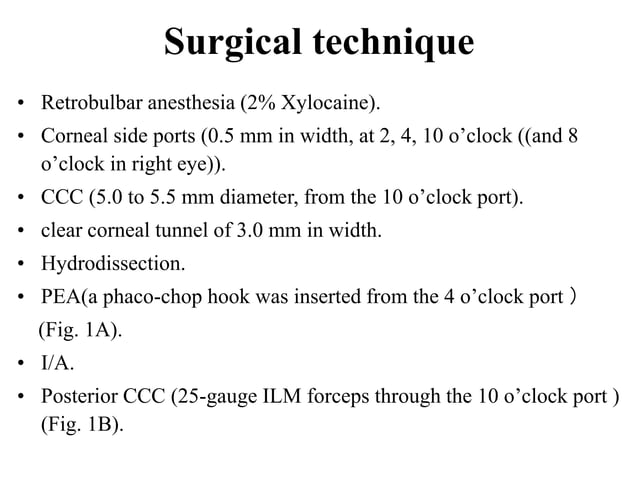 Clear Corneal Vit. Combined with Phaco.ppt