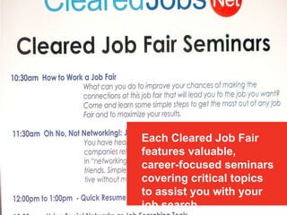Cleared Job Fair Fundamentals | PPT