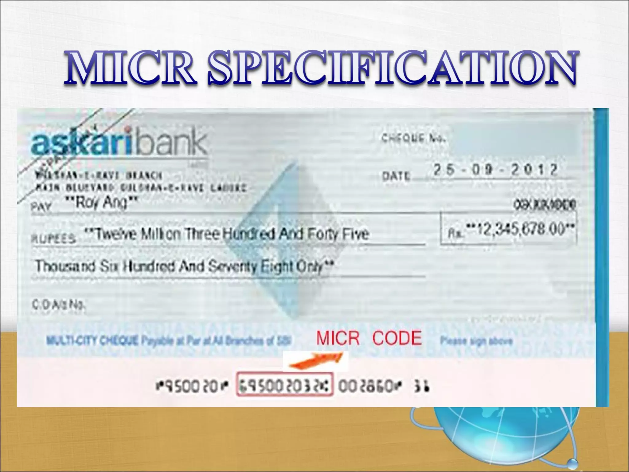 Cheque Clearing & Nift Processing | PPT