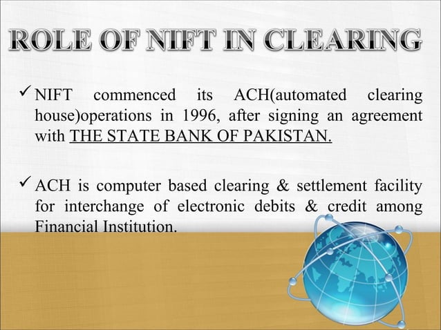 Cheque Clearing & Nift Processing | PPT | Credit Cards | Personal Debt