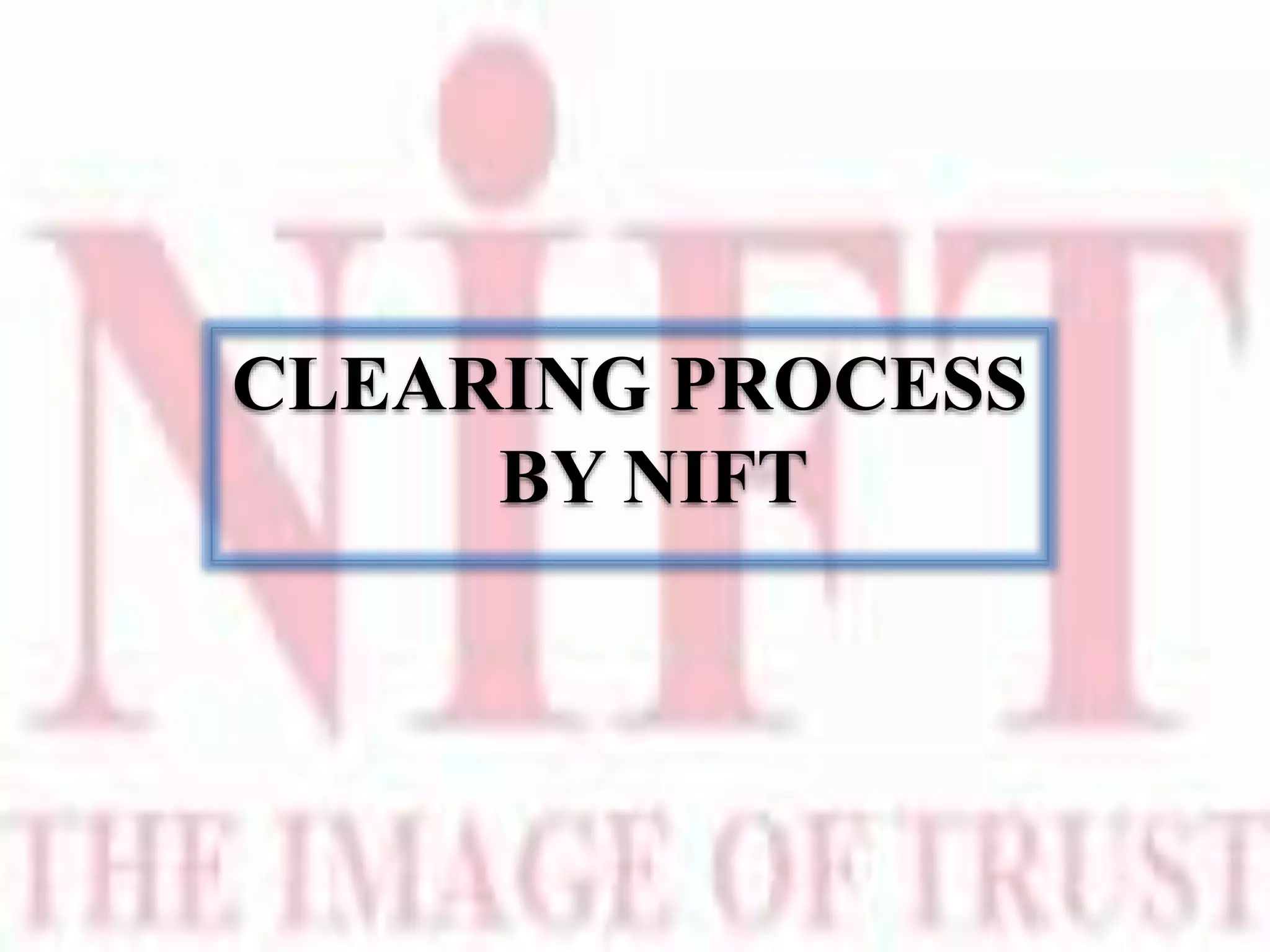 Cheque Clearing & Nift Processing | PPTX