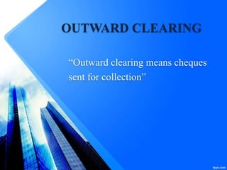 Cheque Clearing & Nift Processing | PPTX