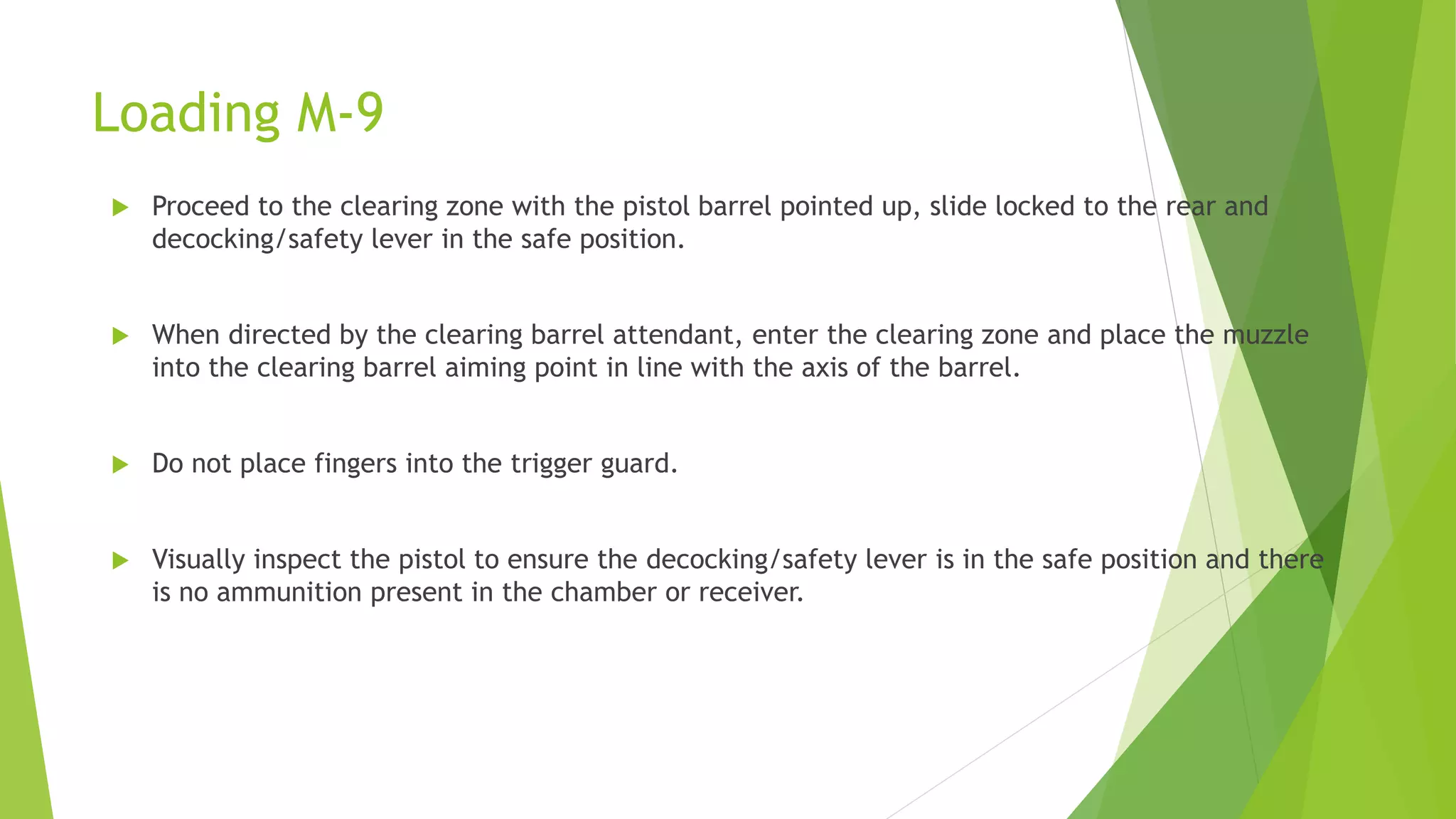 Clearing Barrel Procedures | PPTX