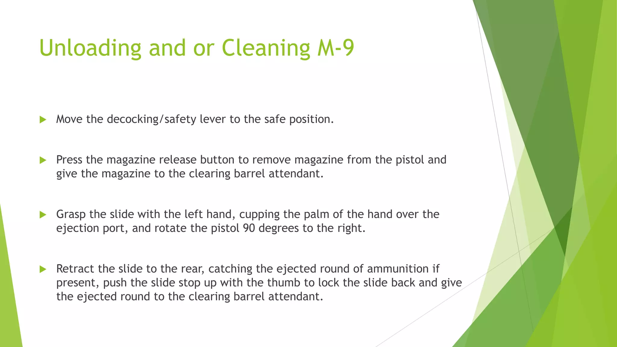 Clearing Barrel Procedures | PPTX