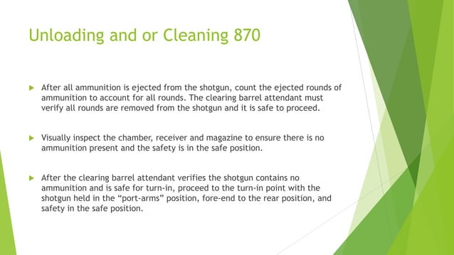 Clearing Barrel Procedures | PPTX | First Aid | Injuries