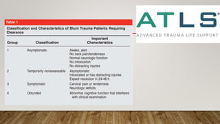 Clearing cervical collar | PPTX