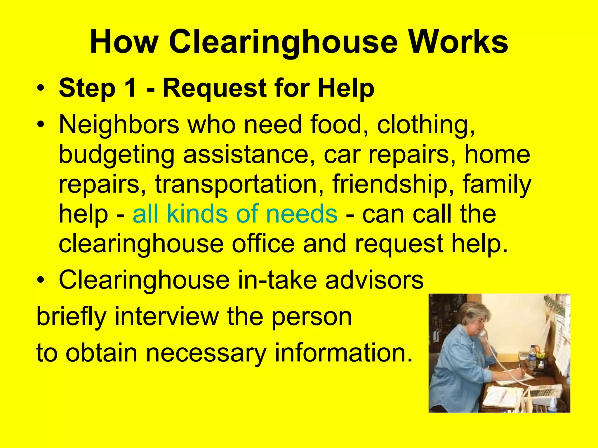 Clearinghouse Flowchart | PPT