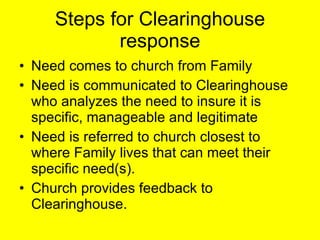 Clearinghouse Flowchart | PPT