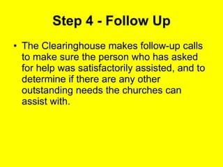 Clearinghouse Flowchart | PPT