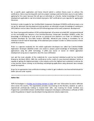 Clearing sun java_certifications_with_appropriate_training