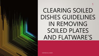 clearing the table and presenting bill.pptx