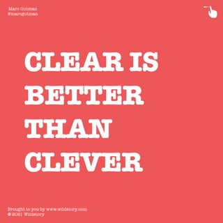 Clear Is Better Than Clever Red | PDF