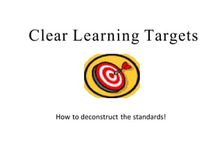 CLEAR LEARNING TARGETS.pptx