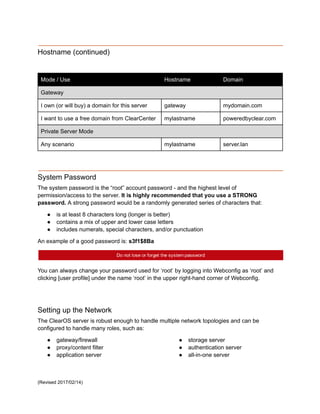 Clear os7 quick_start_guide | PDF