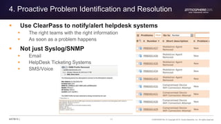 ClearPass design scenarios that solve the toughest security policy ...