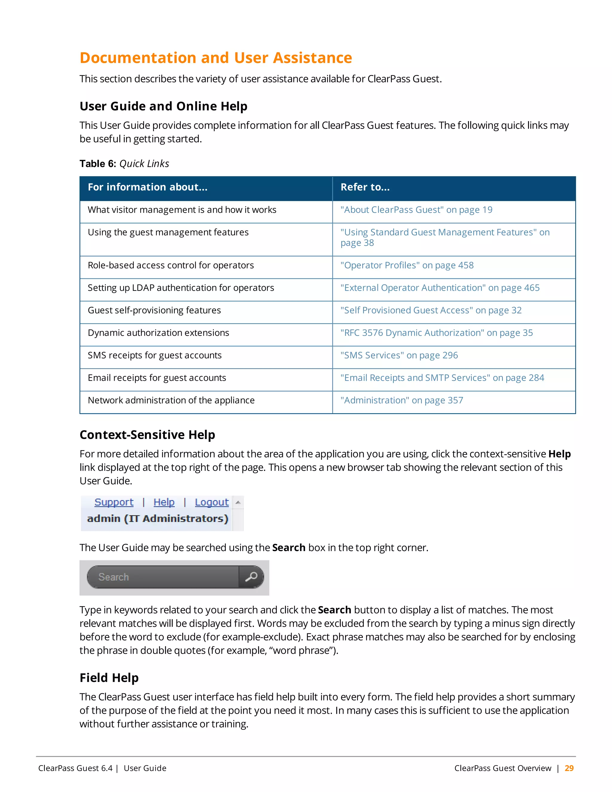 ClearPass Guest 6.4 User Guide | PDF