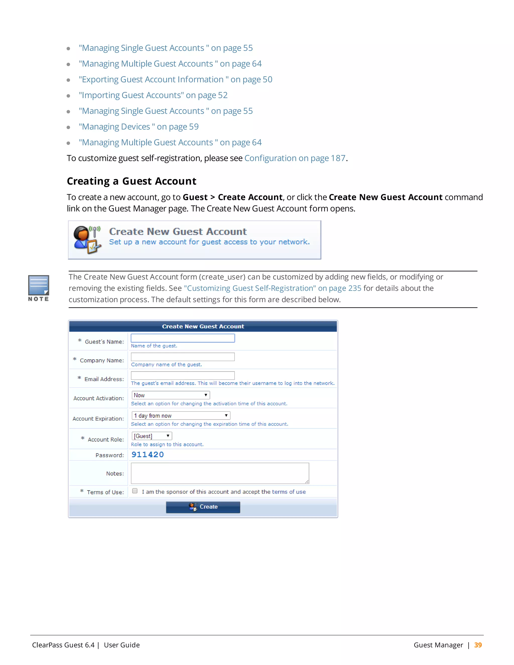 ClearPass Guest 6.4 User Guide | PDF