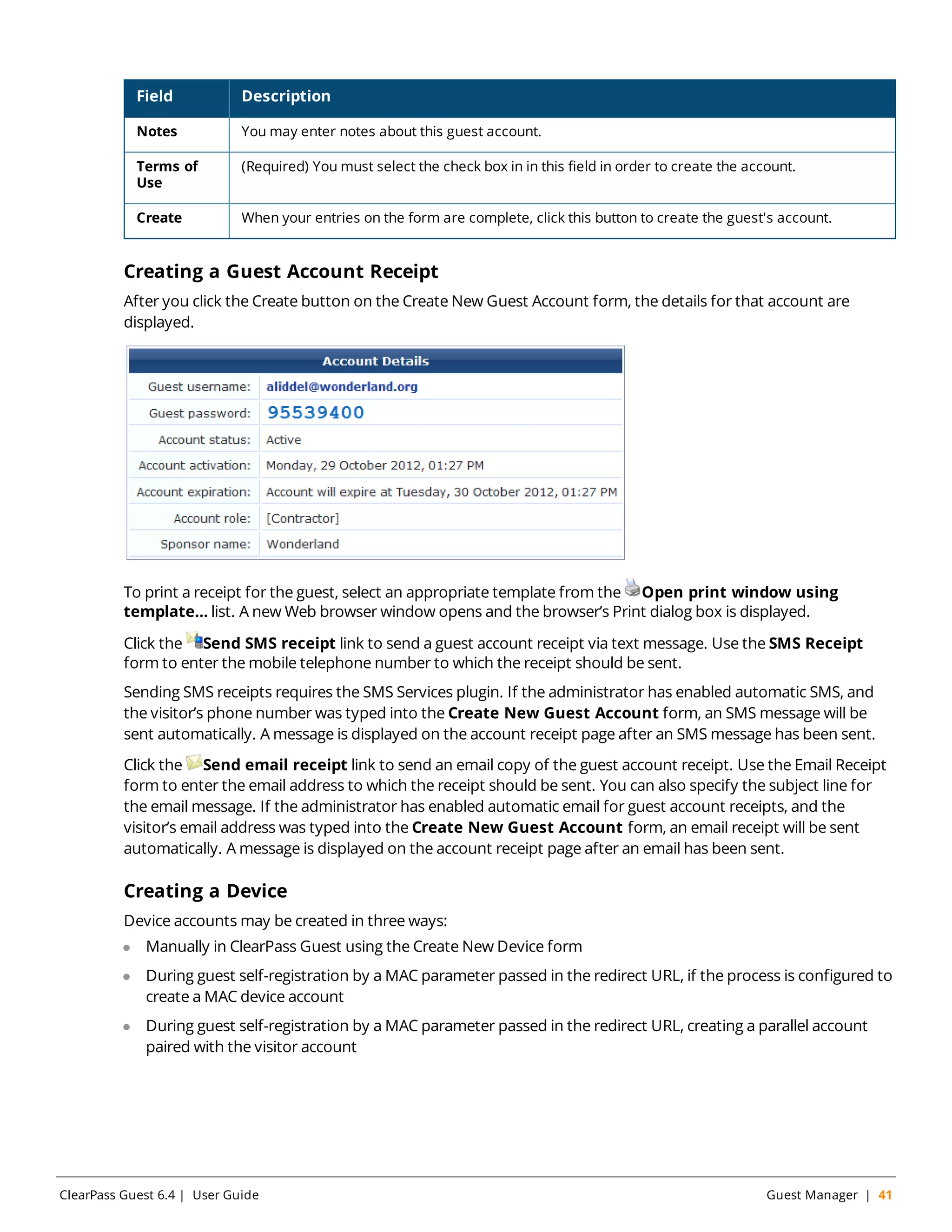 ClearPass Guest 6.4 User Guide | PDF