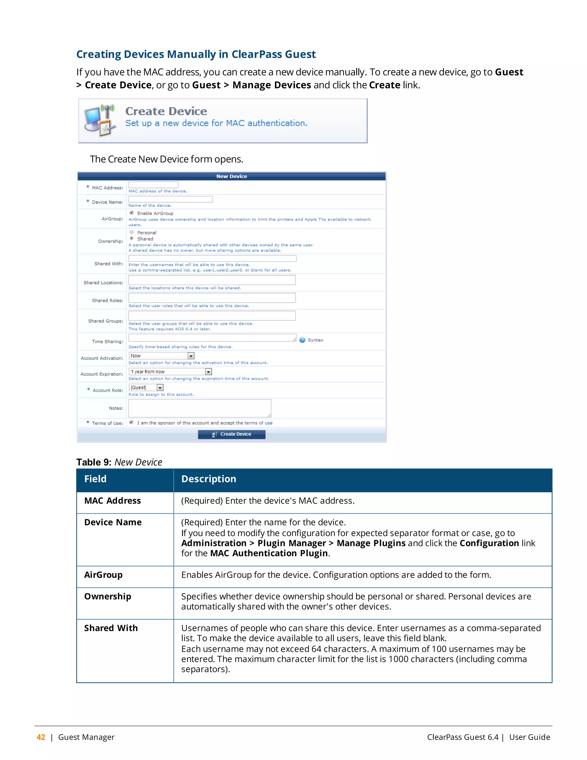 ClearPass Guest 6.4 User Guide | PDF