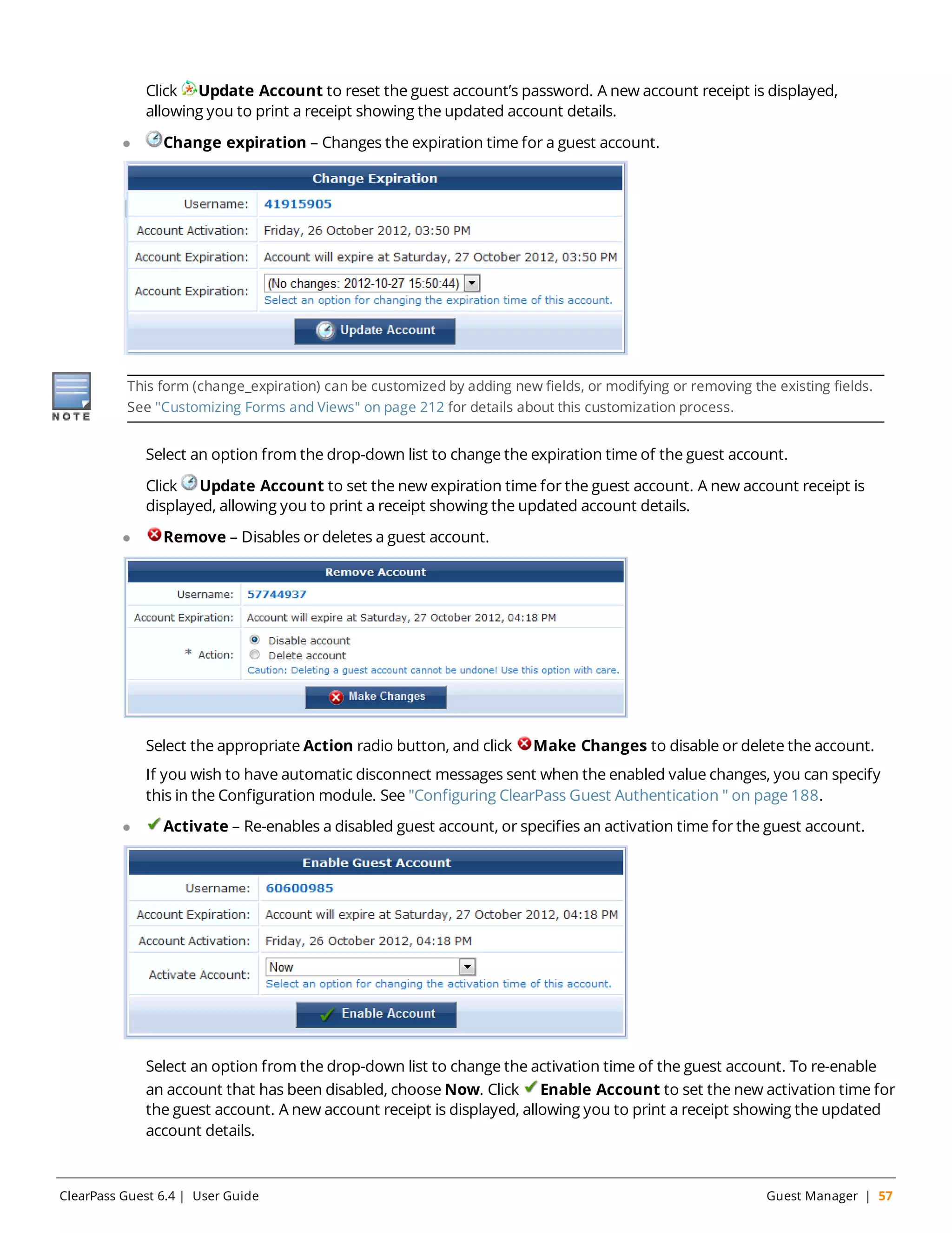 ClearPass Guest 6.4 User Guide | PDF