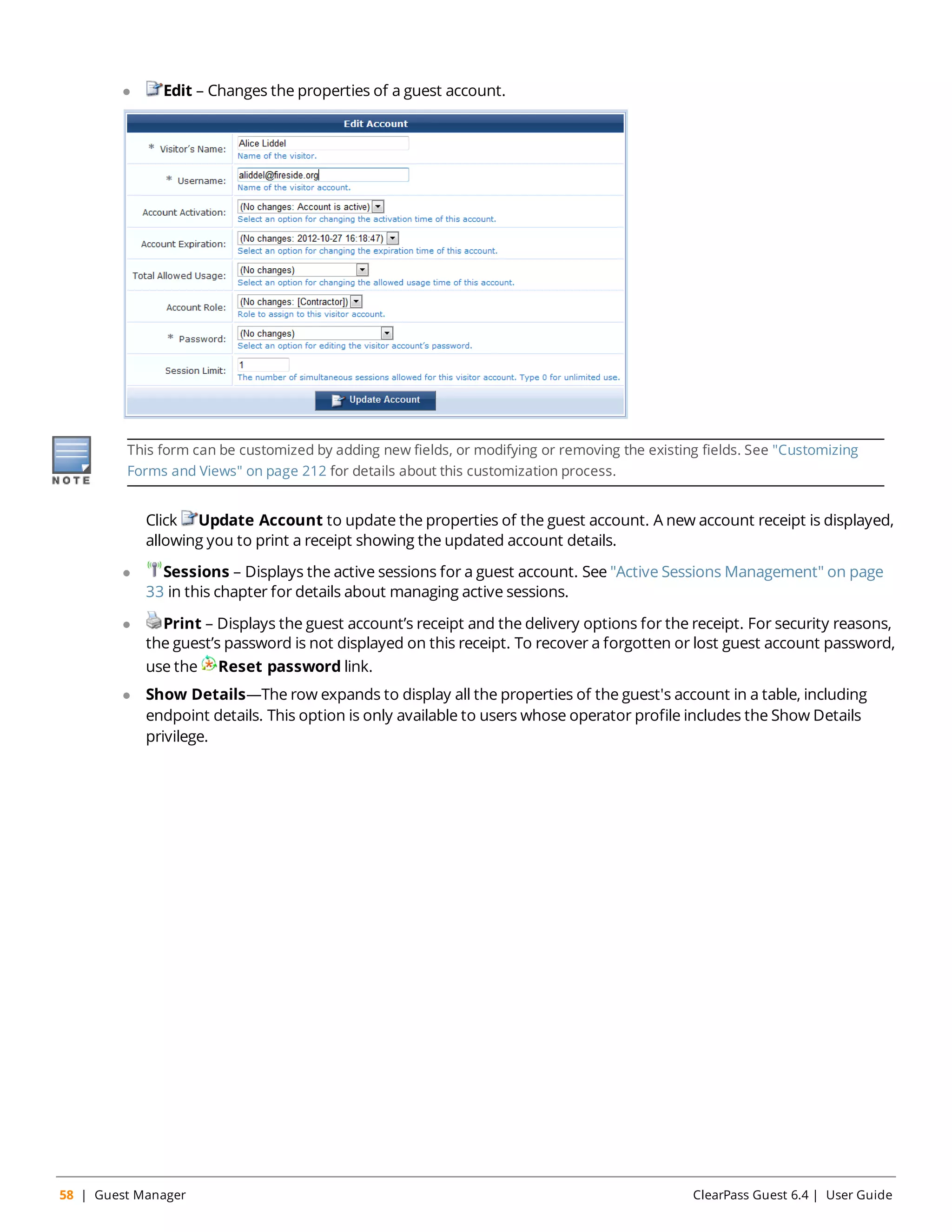 ClearPass Guest 6.4 User Guide | PDF