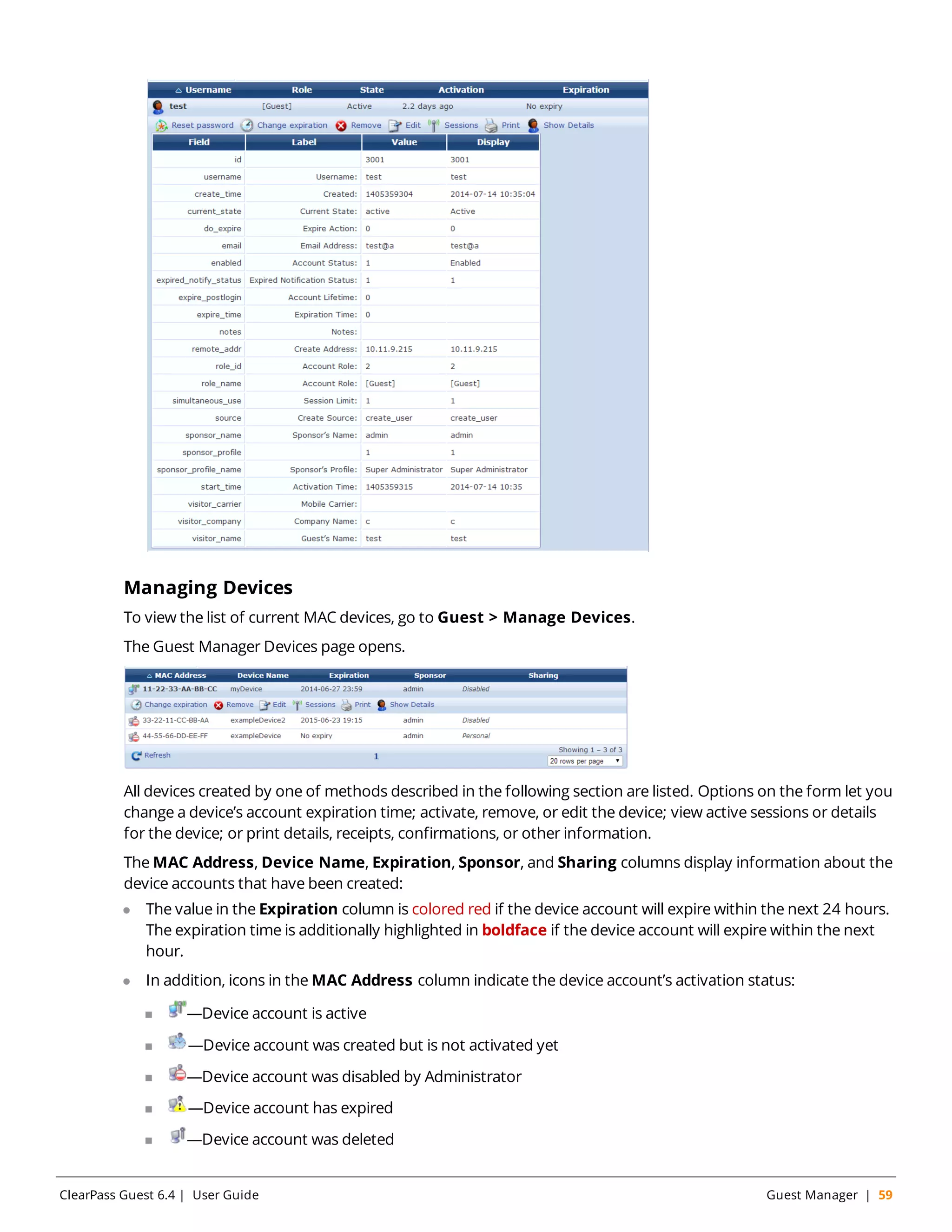 ClearPass Guest 6.4 User Guide | PDF