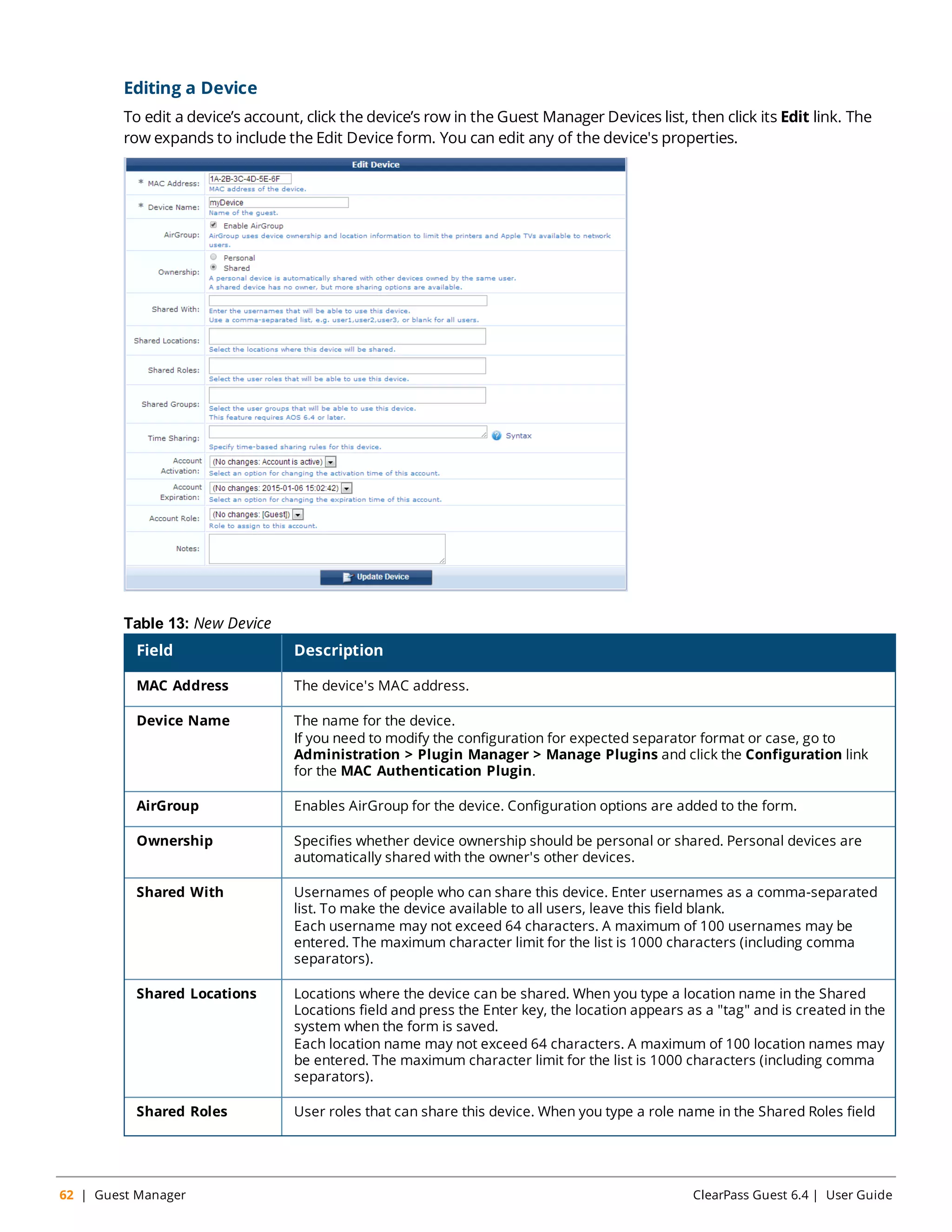 ClearPass Guest 6.4 User Guide | PDF