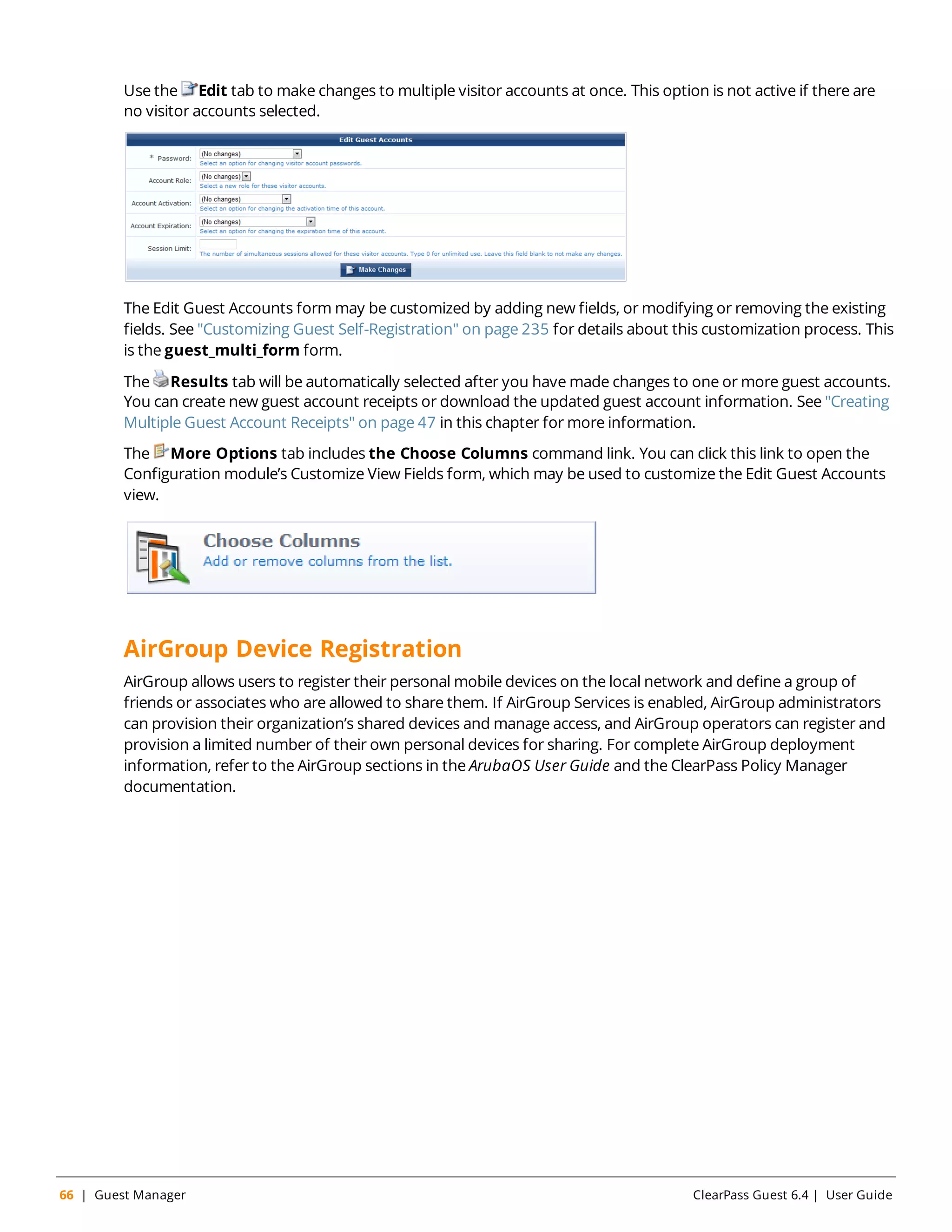 ClearPass Guest 6.4 User Guide | PDF