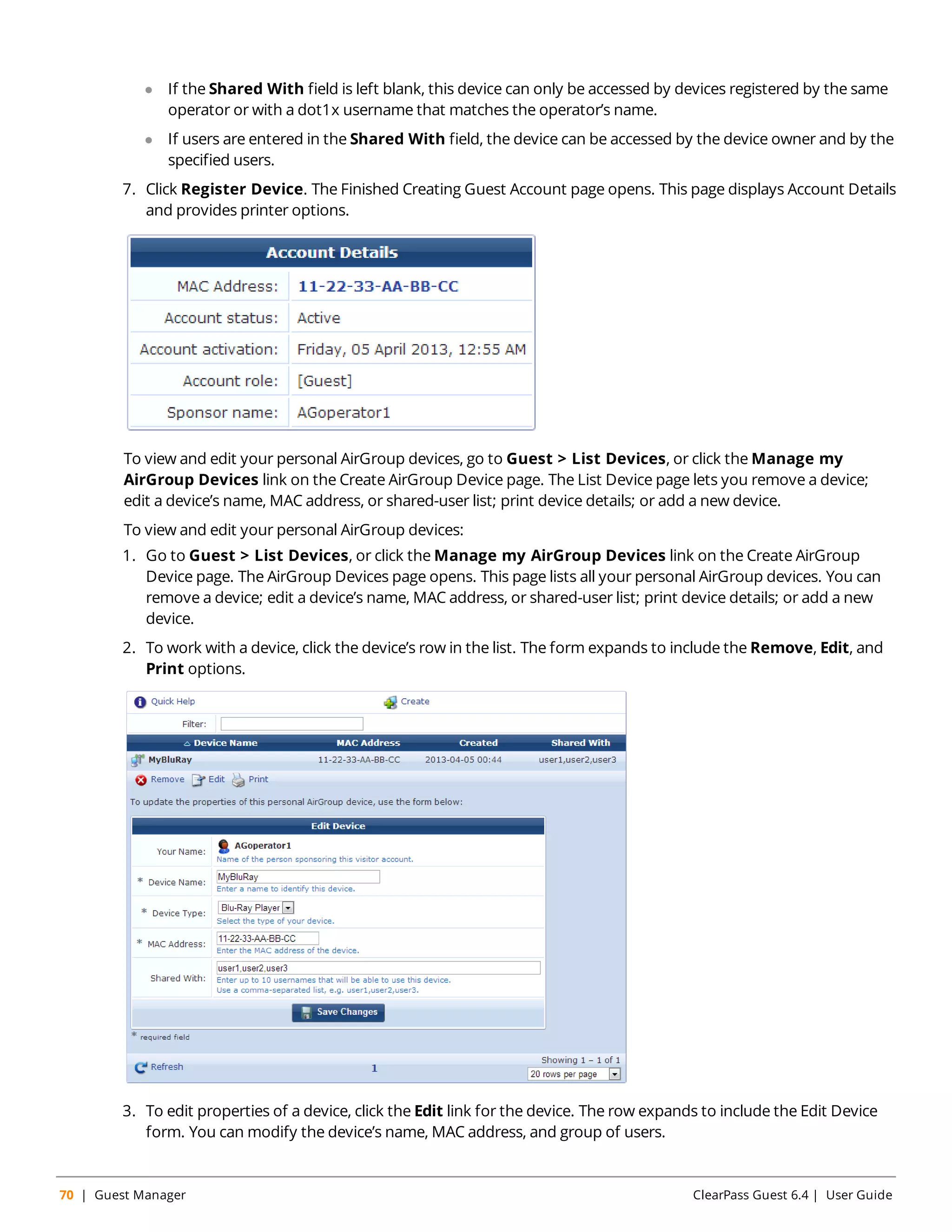 ClearPass Guest 6.4 User Guide | PDF