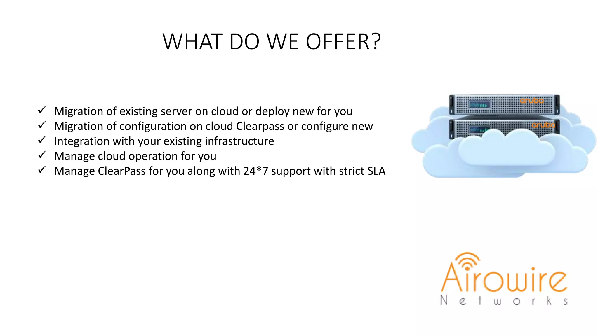 Clearpass On Cloud | PPT