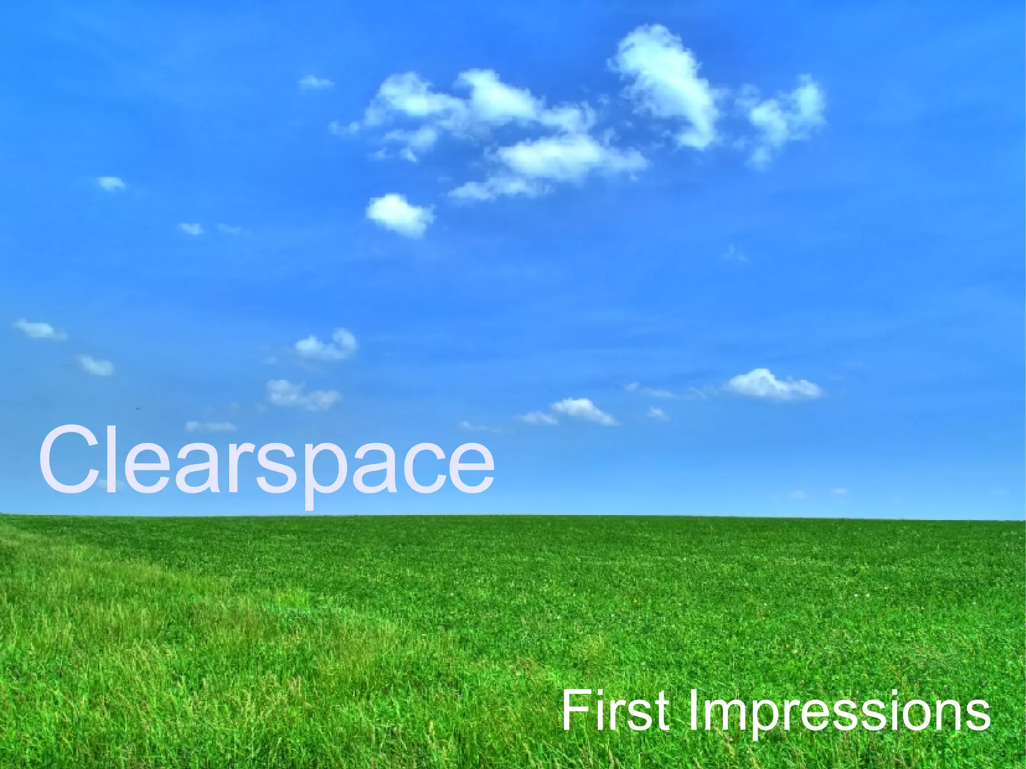 Clearspace - First Impressions | ODP | Computing | Technology & Computing