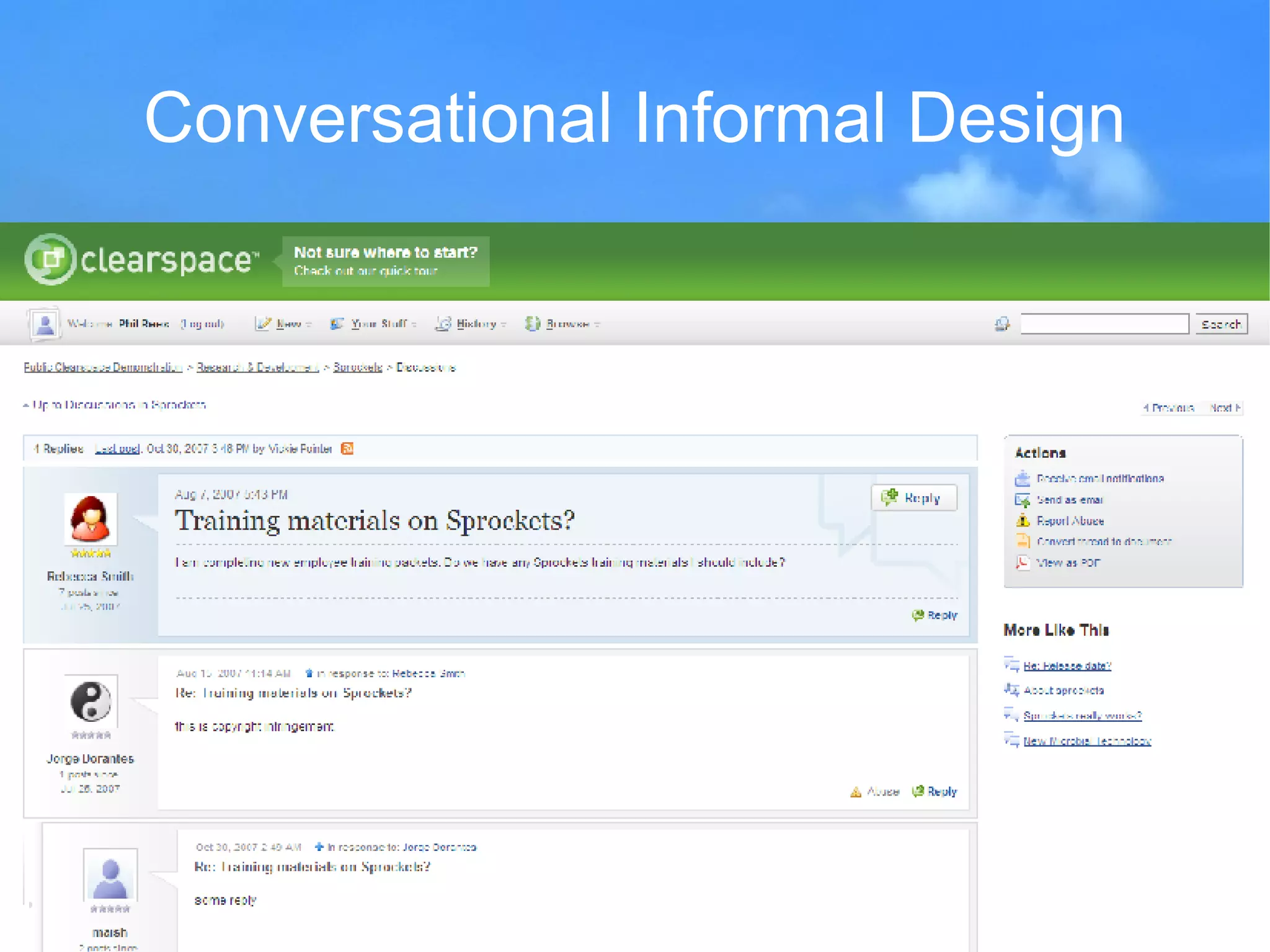 Clearspace - First Impressions | ODP | Computing | Technology & Computing