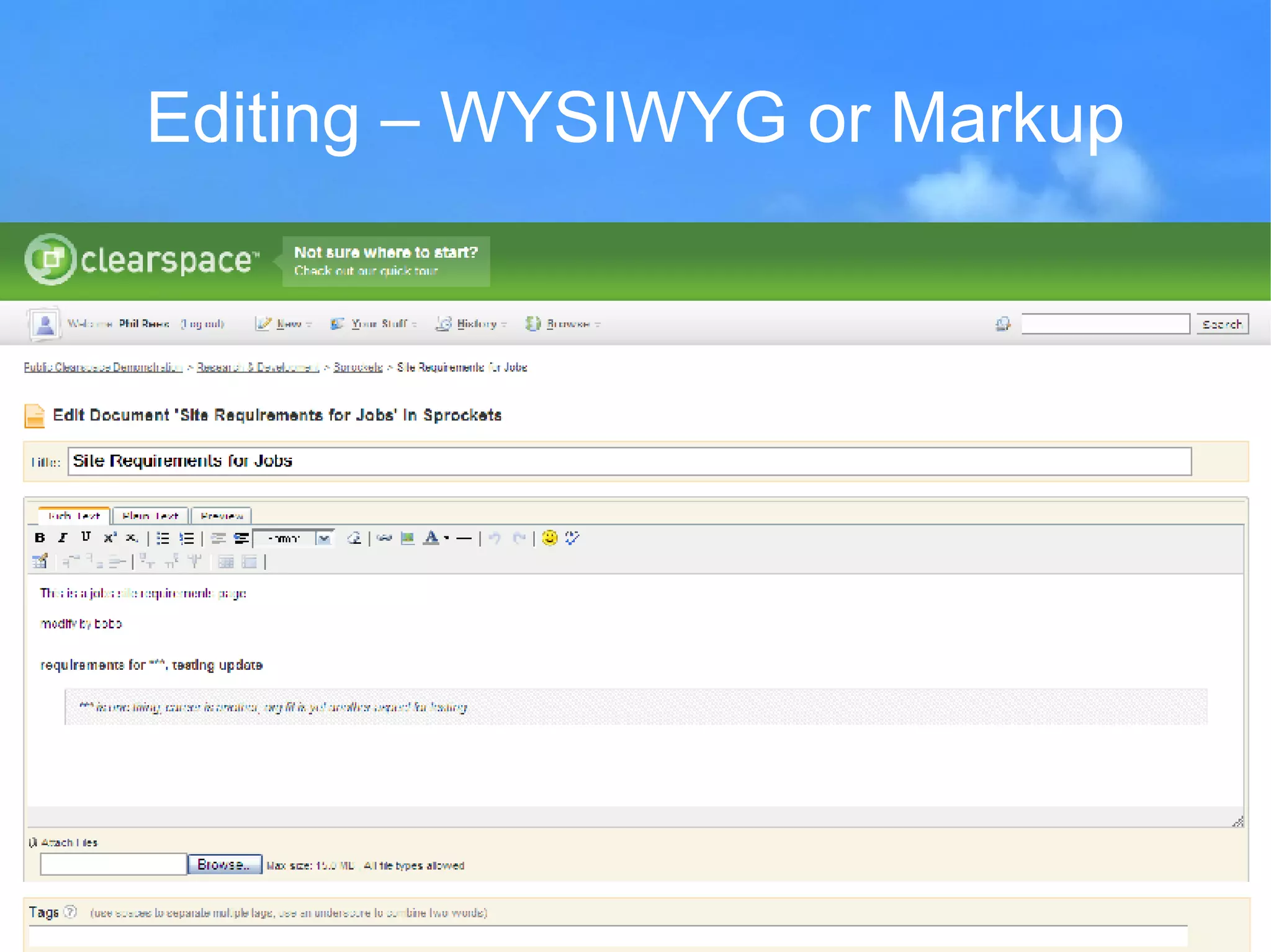Clearspace - First Impressions | ODP | Computing | Technology & Computing