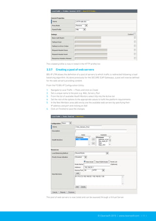 Clearswift f5 implementation_technical guide | PDF