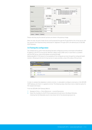 Clearswift f5 implementation_technical guide | PDF