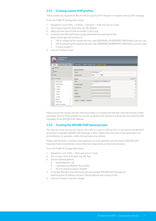 Clearswift f5 implementation_technical guide | PDF