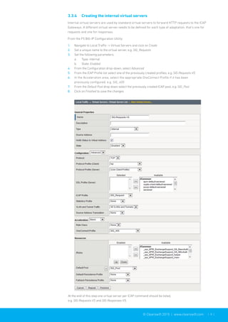 Clearswift f5 implementation_technical guide | PDF