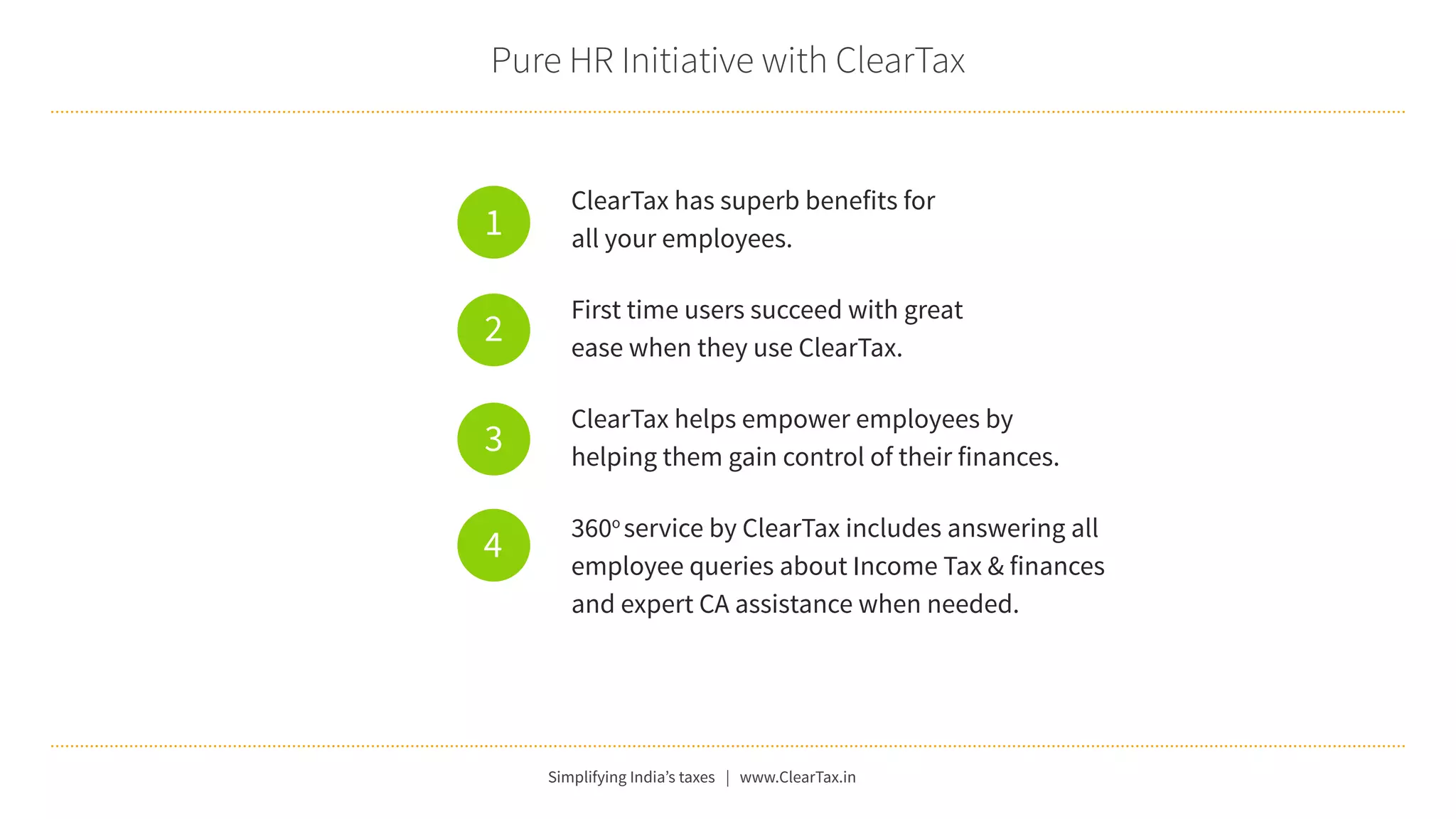 ClearTax presentation | PDF