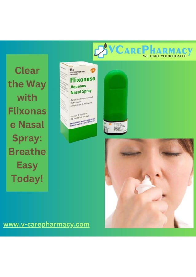 Clear the Way with Flixonase Nasal Spray Breathe Easy Today! | PDF