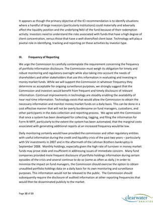 Clearwater Analytics SEC Comment Letter | PDF