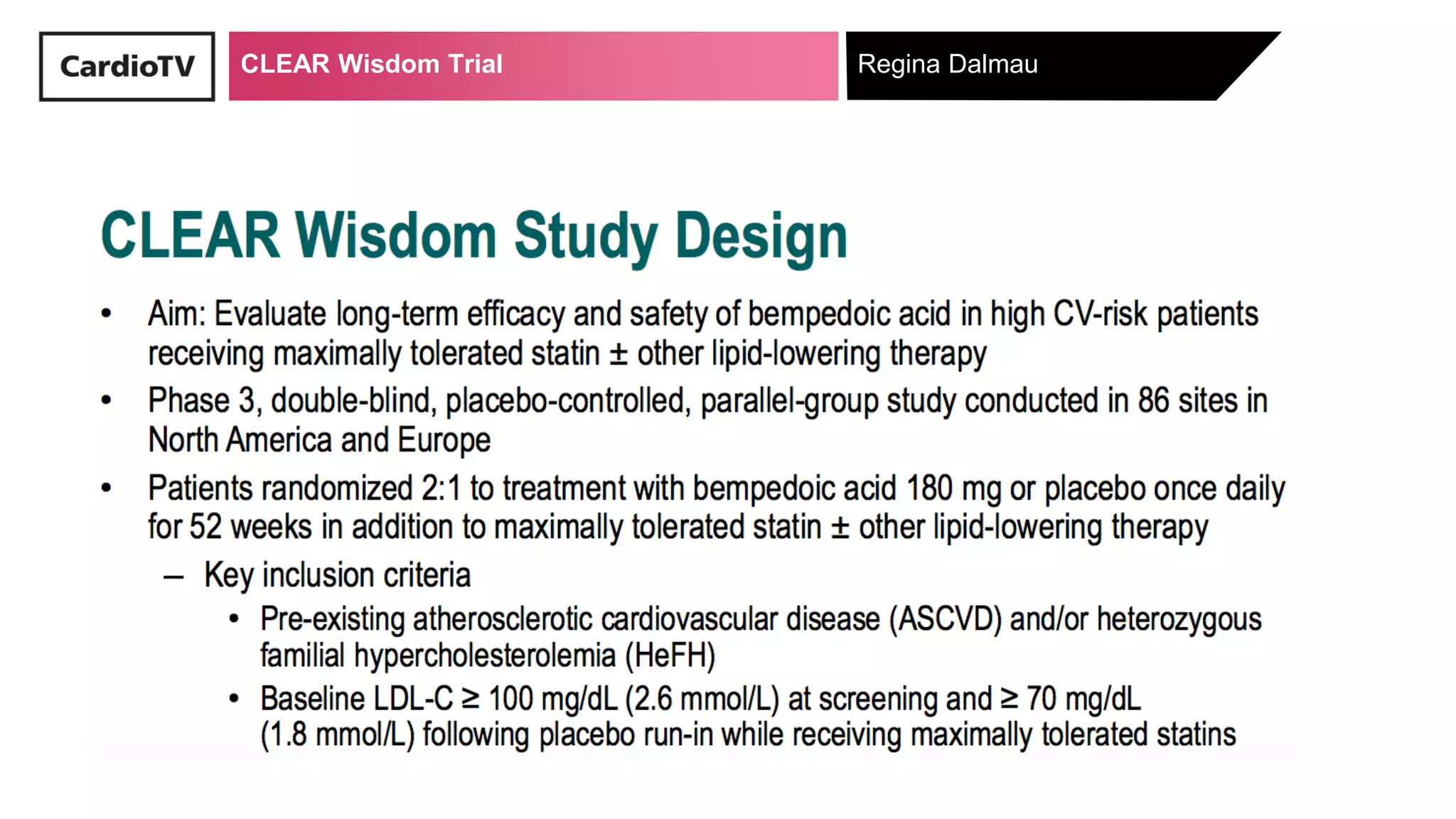 CLEAR Wisdom Trial | PDF