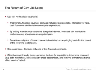 Financing for Acquisitions in Emerging Markets - Cleary Gottlieb Steen ...