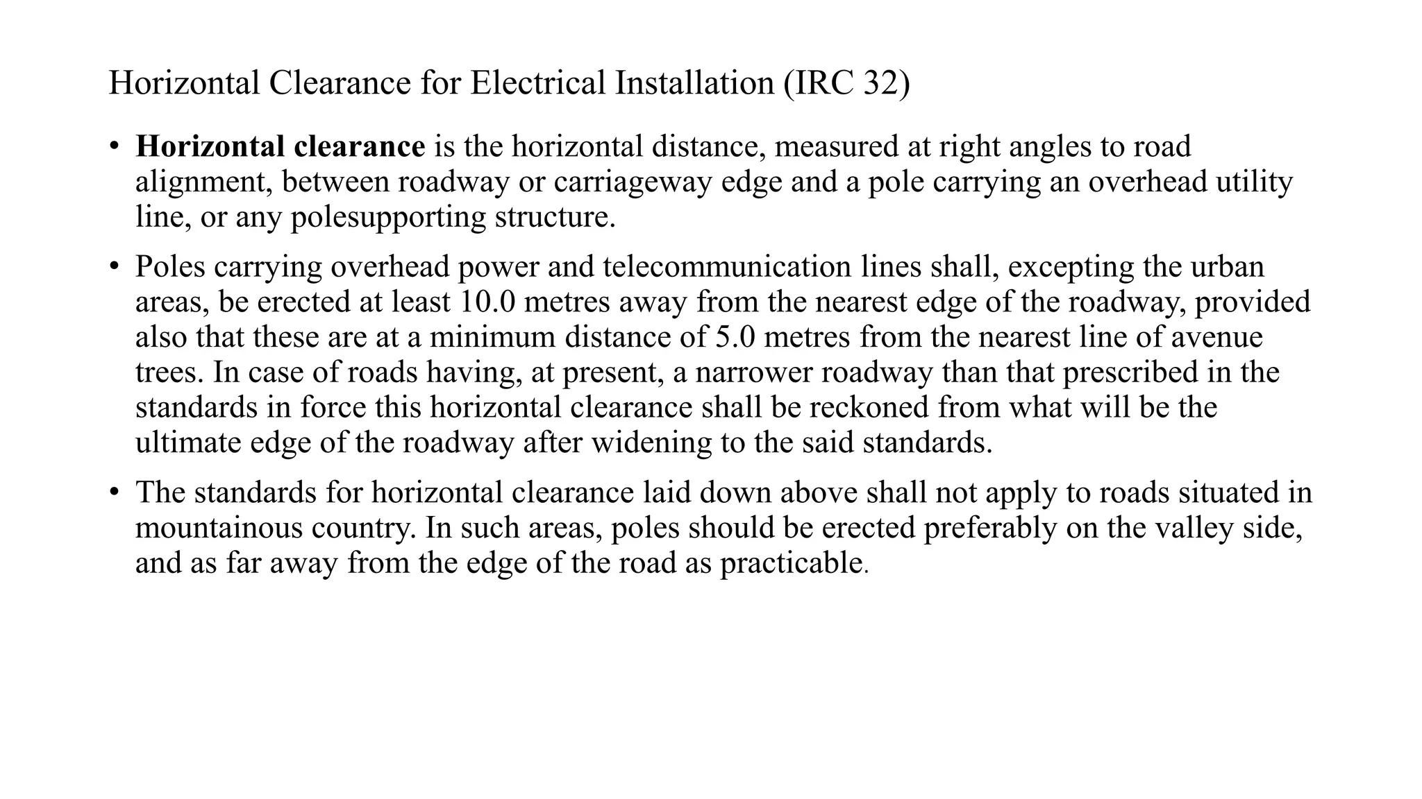 Clear zone and Horizontal Clearance.pptx